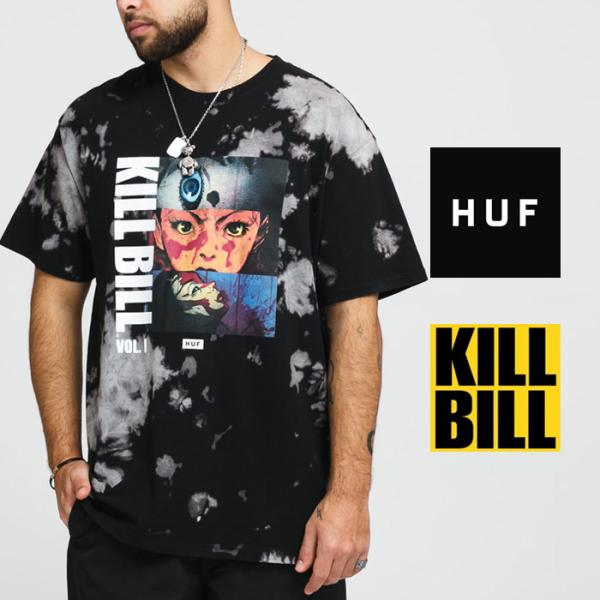 【検索ワード】ハフ 半袖T HUF SHOWDOWN L/S TEE TS01533 Black コラボ Tシャツ キルビル アニメーション ザ・ブライド ユマサーマン タランティーノ ハフ スケート スケーター SB スケートボード メン...