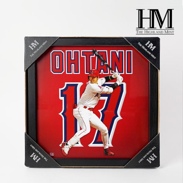 【検索ワード】ザ・ハイランドミント 大谷翔平 ロサンゼルス・エンゼルス フォトフレーム THE Highland Mint SHOHEI OHTANI IMPACT JERSEY FRAMED PHOTO PHOTO12001K 写真 額装...