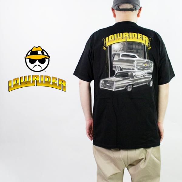 【検索ワード】ローライダー クロージング 半袖 Tシャツ LOWRIDER CLOTHING TEE COUPD LRST-BLK Black kustom 1983 cadillac coupe deville キャデラック デビル ドゥ...