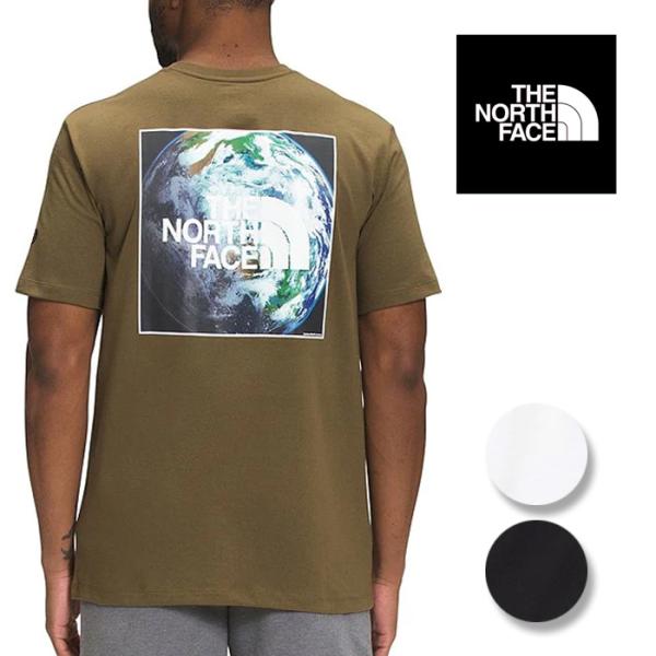【検索ワード】ノースフェイス 半袖ロゴＴシャツ THE NORTH MENS SS EARTH DAY TEE NF0A5J9O 白 ホワイト 緑 オリーブ 黒 ブラック ロゴＴシャツ メンズ 男性 ユニセックス 春夏↓↓↓【詳しくは】↓↓↓爆買