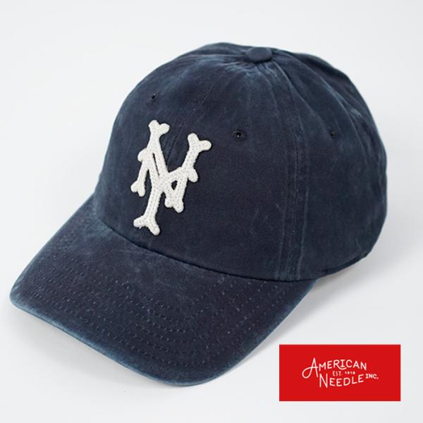 【検索ワード】アメリカンニードル キャップ 帽子 AMERICAN NEEDLE ARCHIVE COLLECTION NEGRO LEAGUE NEW YORK CUBANS 44747A Navy ネイビー 青 ニューヨーク キューバン...