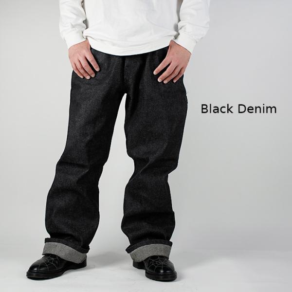 ベンデイビス ワークパンツ BEN DAVIS CARPENTER PANTS Black Denim Washed Indigo ペインター ...