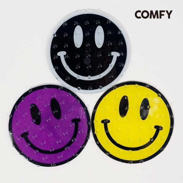 【検索ワード】コンフィ デッキパッド COMFY SMILE PAD スノーボード 滑り止め スマイルパッド デッキパット スノボー ビギナー 初心者 スマイリーフェイス ニコちゃんマーク スマイルマーク メンズ 男性 レディース ウーマン...