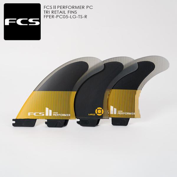 【検索ワード】サーフィン フィン トライフィン FCS FCS2 PERFORMER PC TRI RETAIL FINS FPER-PC05-LG-TS-R Mango Lサイズ  Black 黒 マンゴー サーフ サーフボード 3枚↓↓...