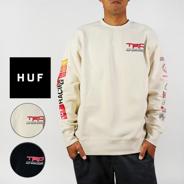 【検索ワード】ハフ スウェット トレーナー HUF × TRD CONCEPT CREWNECK FLEECE PF00672 トヨタ・レーシング・ディベロップメント コンセプト クルーネック フリース TOYOTA 大きいサイズ 2XL ...
