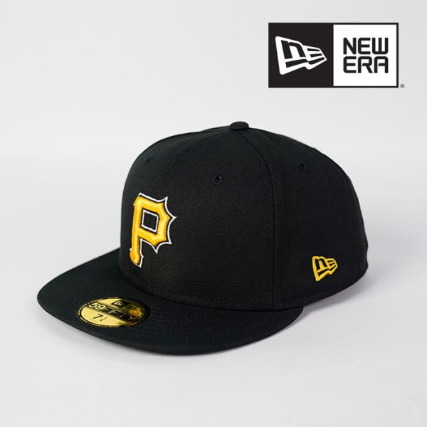 【検索ワード】ニューエラ 帽子 キャップ NEWERA MLB ON-FIELD 59FIFTY AUTHENTIC PITTSBURG PIRATES ALT 70360948 Black ピッツバーグ パイレーツ MLB メジャーリーグ...