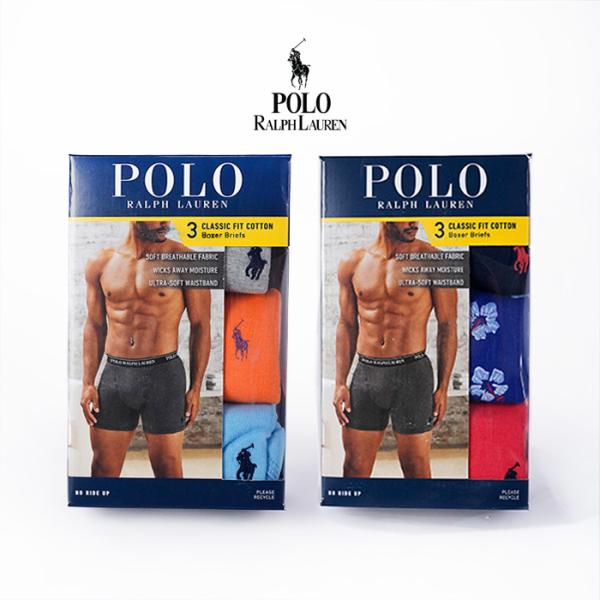 【検索ワード】ポロ ラルフローレン ボクサータイプ 3枚セット POLO RALPH LAUREN 1/20 P3 CLASSIC FIT BOXER BRIEF NCBBP3 Navy Royal Red Gray Orange Blue...