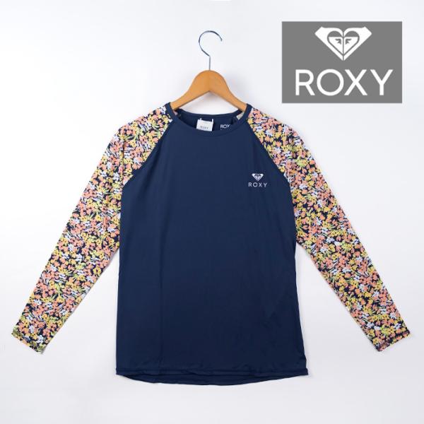 【検索ワード】ロキシー 女性用 長袖 ラッシュガード ROXY LYCRA PRINTED LS Rash Guard ERJWR03648 Mood Indigo Ditsy Love UVカット UPF50+ ウーマンズ レディース サ...