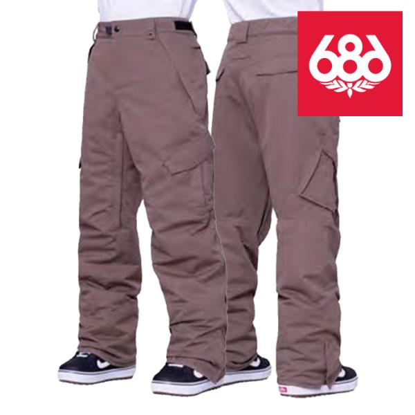 【検索ワード】[日本正規品]スノーボード ウェア シックスエイトシックス パンツ 2024 686 MEN'S INFINITY INSULATED CARGO PANT Tobacco インフィニティカーゴパンツ スノボー 23-24 男...