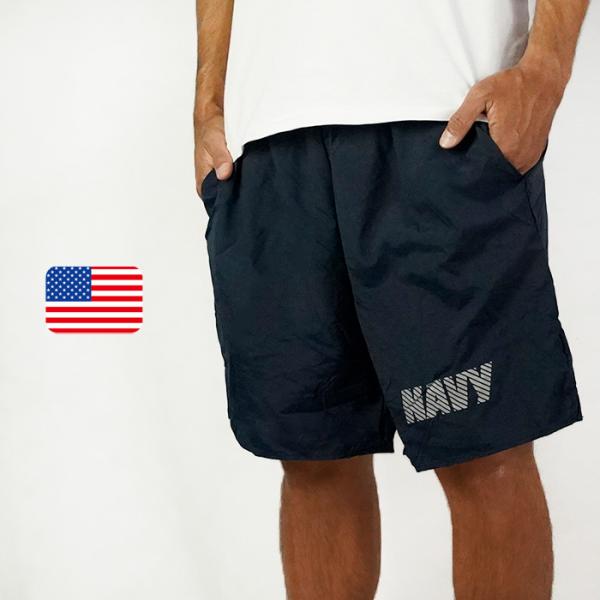 【検索ワード】USネイビー ソフィー ショートパンツ OFFICIAL US NAVY UNIFORM PT 8 INCH SHORT BY SOFFE Navy ネイビー ナイロンショーツ 短パン ハーフパンツ メンズ 男性 gi GI ...