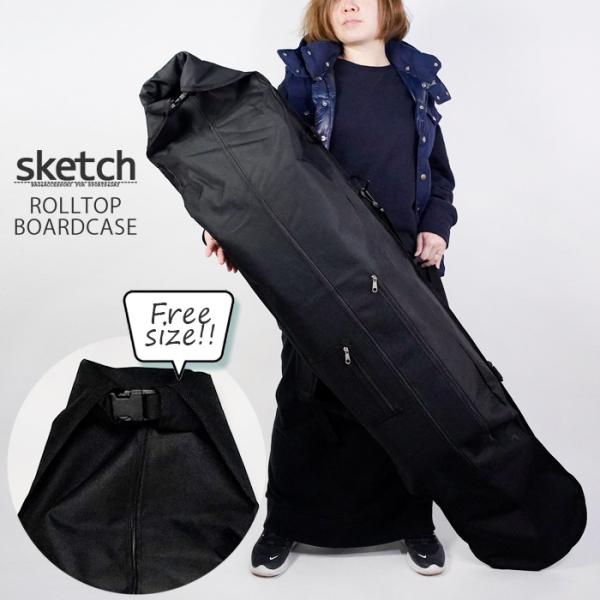 【検索ワード】ロールトップボードケース sketch ROLLTOP BOARDCASE ボードケース スノーボード ケース メンズ レディース ユニセックス スノボー ボード 傷防止 保護 運搬 保管SKETCH sketch スケッチ ...