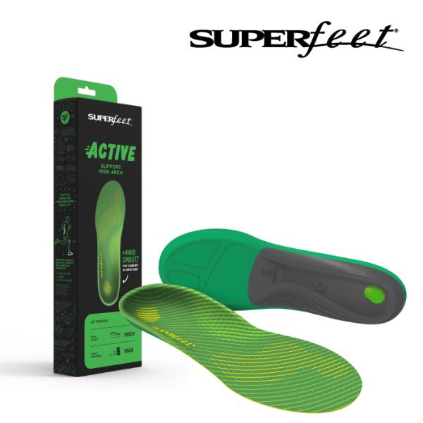 【検索ワード】スーパーフィート インソール SUPERFEET ACTIVE Support High Arch Green グリーン スポーツ ウォーキング スニーカー ブーツ スキー スノーボード ランニング ゴルフ 登山 通勤 通学 ...