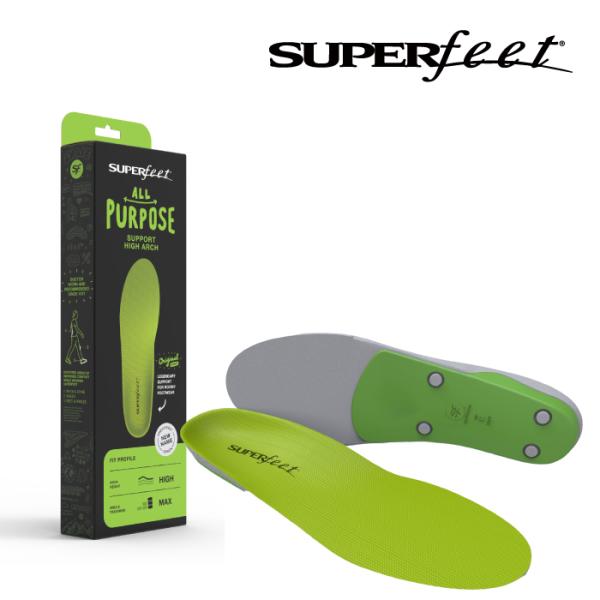 【検索ワード】スーパーフィート インソール SUPERFEET All-Purpose Support High Arch Green グリーン スポーツ ウォーキング スニーカー ブーツ スキー スノーボード ランニング ゴルフ 登山 通...