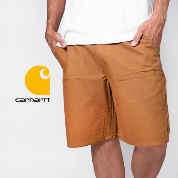 【検索ワード】カーハート ショーツ CARHARTT RUGGED FLEX RELAXED FIT DUCK DOUBLE-FRONT UTILITY WORK SHORT 106847 カーハートブラウン 短パン ショートパンツ ハーフ...