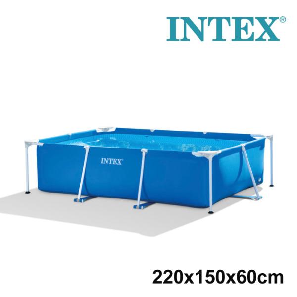 【検索ワード】インテックス INTEX レクタングラ―フレームプール 220cm x 150cm x 60cm U-28270 ビニールプール 家庭用プール レクタングラーフレームプール 220cmプール 150cmプール 60cmプール ...