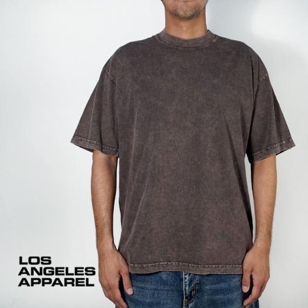 【検索ワード】ロサンゼルス アパレル Tシャツ LOS ANGELES APPAREL 6.5OZ S/S MINERAL WASH CREW NECK T-SHIRT 1801MW 6.5オンス ミネラルウォッシュ ガーメントダイ ヘビー...