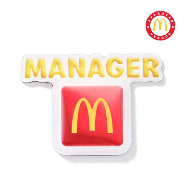 【検索ワード】【ネコポス発送】マクドナルド ラペルピン McDonald's MANAGER TOKEN PIN 7251412 ピンバッジ マネージャーピン ファストフード アメリカ 飲食 メンズ 男性 レディース ウーマンズ 女性 ユニ...