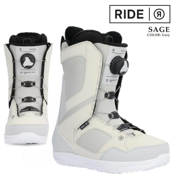 RIDE 日本正規品 スノーボード ブーツ ライド SAGE Grey セージ RIDE 日本正規品 スノーボード ブーツ ライド SAGE Grey セージ