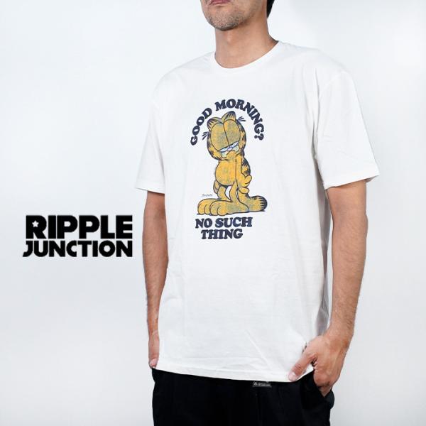 【検索ワード】リップルジャンクション ガーフィールド Tシャツ RIPPLE JUNCTION GARFIELD GOOD MORNING NO SUCH THING GKAS2095 プリントTシャツ メンズ 男性 Ripple Junc...
