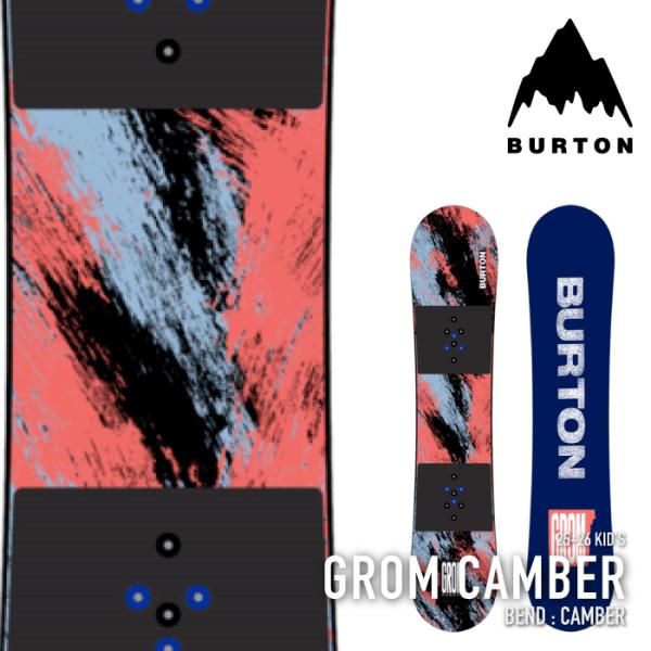 【検索ワード】[日本正規品]  スノーボード 板 バートン BURTON GROM CAMBER グロム キッズ ユース こども 25-26 予約 SNOWBOARD snowboard スノーボード 板 バートン BURTON GROM ...