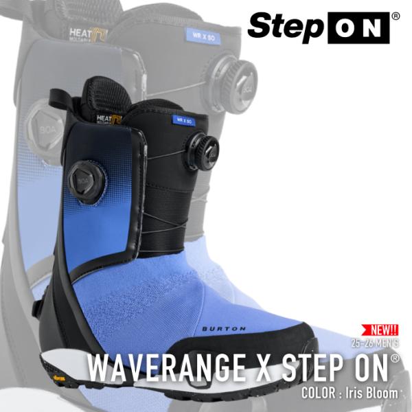 【検索ワード】日本正規品 スノーボード ブーツ バートン BURTON MEN'S WAVERANGE X STEP ON Iris Bloom ウェーブレンジ エックス ステップオン メンズ 25-26 予約爆買 SNOWBOARD sn...