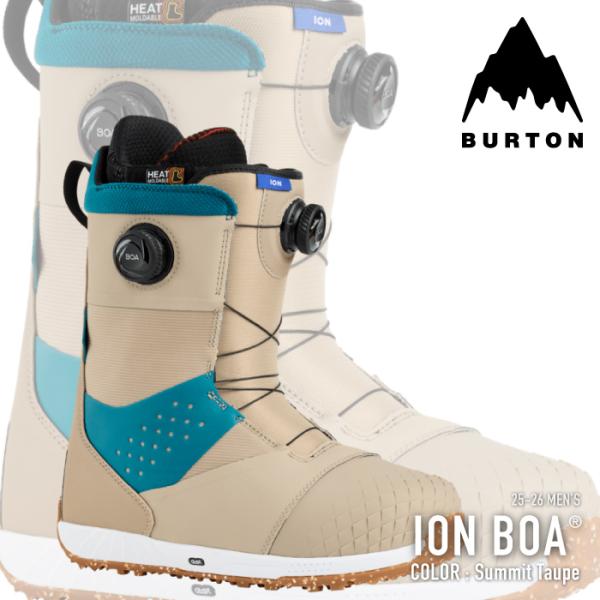 【検索ワード】日本正規品 スノーボード ブーツ バートン BURTON MEN'S ION BOA Summit Taupe アイオン ボア メンズ 25-26 予約 SNOWBOARD snowboard BOOTS boots サミット...