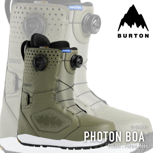 【検索ワード】日本正規品 スノーボード ブーツ バートン BURTON MEN'S PHOTON BOA Forest Moss フォトン ボア メンズ 25-26 予約 SNOWBOARD snowboard BOOTS boots フォ...