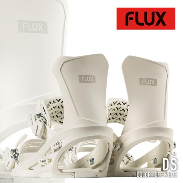 【検索ワード】[日本正規品] スノーボード ビンディング フラックス FLUX DS Off White ディーエス バインディング メンズ レディース 25-26 予約 スノーボード snowboard ビンディング binding フラ...