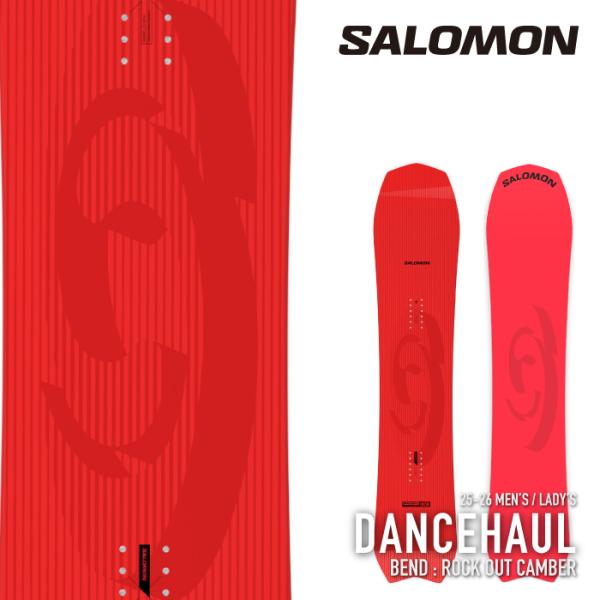 【検索ワード】[日本正規品]  スノーボード 板 サロモン SALOMON DANCEHAUL  ダンスホール メンズ レディース 25-26 予約 SNOWBOARD snowboard スノーボード BOARD board 板 サロモン...