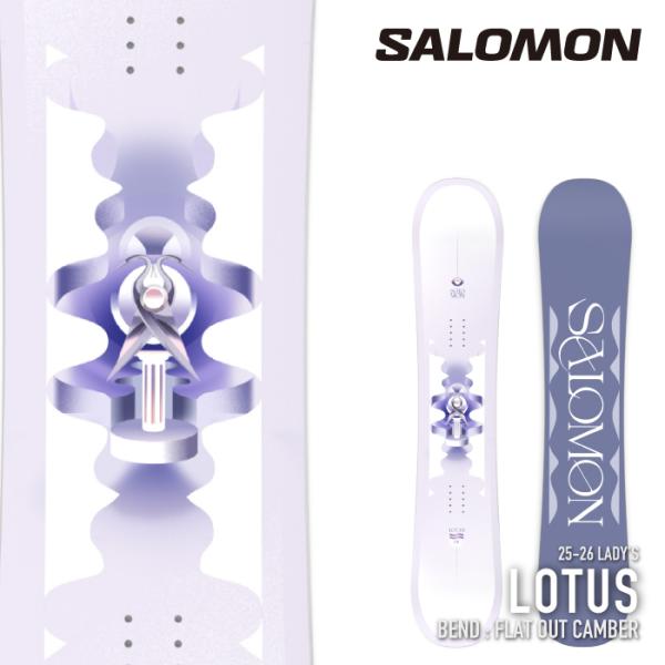 【検索ワード】[日本正規品]  スノーボード 板 サロモン SALOMON LOTUS  ロータス レディース 25-26 予約 SNOWBOARD snowboard スノーボード BOARD board 板 サロモン SALOMON L...
