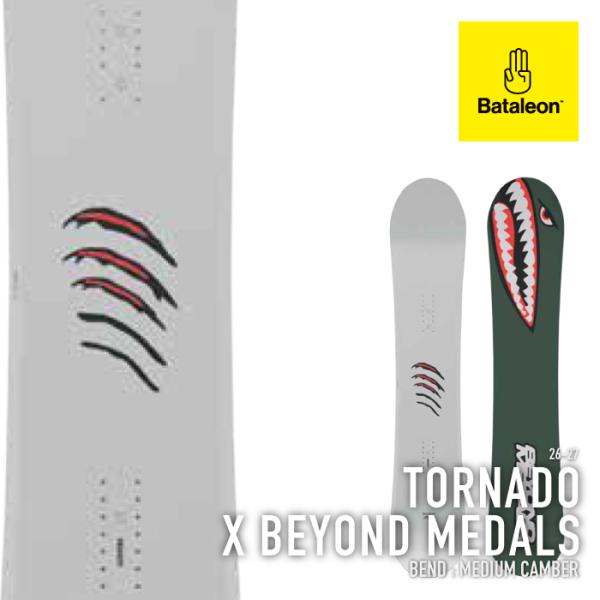 【検索ワード】[日本正規品] スノーボード 板 バタレオン BATALEON TORNADO X BEYOND MEDALS トルネード ビヨンドメダルズ メンズ 26-27 SNOWBOARD snowboard スノーボード BATAL...