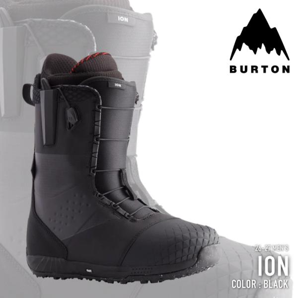 日本正規品 スノーボード ブーツ バートン BURTON ION Black アイオン メンズ 26-27