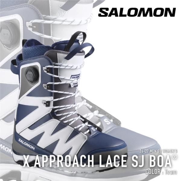 日本正規品 スノーボード ブーツ サロモン SALOMON X APPROACH LACE SJ BOA Team エックスアプローチ レース メンズ レディース 26-27