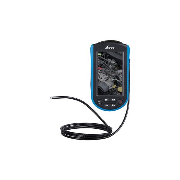 【仕様】●カメラヘッド径 5.2mm●ケーブル径 5.0mm●ケーブル長 3m●レンズ焦点距離 30〜80mm●レンズ視野角 40°●ズーム機能 等倍、1.5倍、2.0倍●撮影機能 動画、静止画●映像出力方式 NTSC方式●記録メモリ mi...