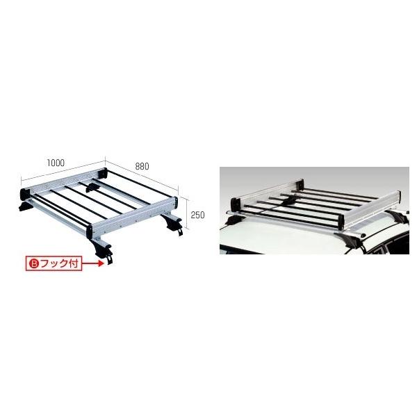 ■適合車種：マツダ　ＡＺオフロード○型式：JM23W系□ボディタイプ・種類：ルーフレール付・年式：10.10〜26.3─キャリア仕様─　　製品品番：SB-10　SBシリーズアルミ+スチールパイプ製　◆荷台サイズ　長さ：1000ｍｍ　幅：88...