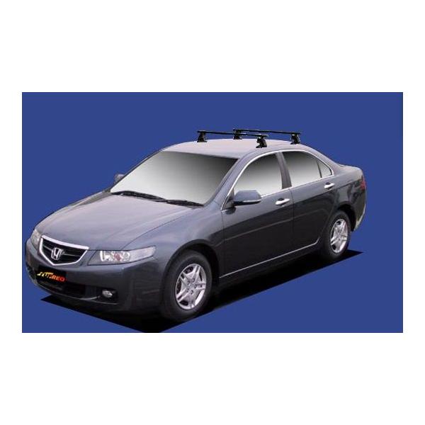 ■適合車種：ホンダ アコード○型式：CL7/CL8/CL9□ボディタイプ・種類：全車・年式：H14.10〜H20.12─システムキャリア　ベースキット内容─バー：VB6　脚：FFA1　取付キット：TB1※ベースキャリア一台分の組み合わせです...