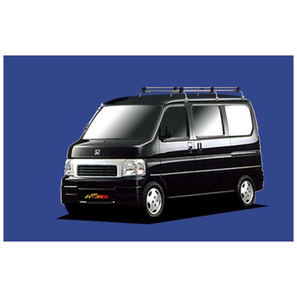 ■適合車種：ホンダ　バモス○型式：HM1/HM2□ボディタイプ・種類：全車・年式：Ｈ11.6〜─キャリア仕様─　　製品品番：UL32　Uシリーズ　長さ：ミドルタイプ◆荷台サイズ　長さ：2000mm　幅：900mm　高さ：140mm　キャリア...