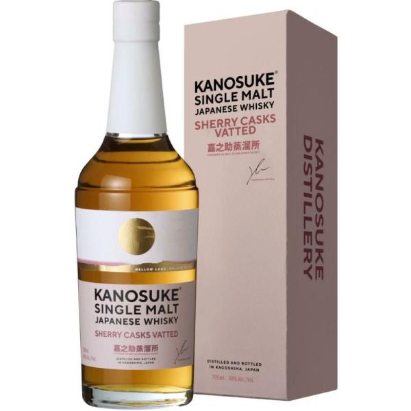 産地：日本容量：7０0ml度数：48度タイプ：シングルモルト商品説明：フラッグシップ「シングルモルト嘉之助」を、シェリー樽で華やかに彩る限定版。メローなKANOSUKEらしいシェリー樽の表現を追求し、オロロソとクリーム、2種のシェリーの樽で...