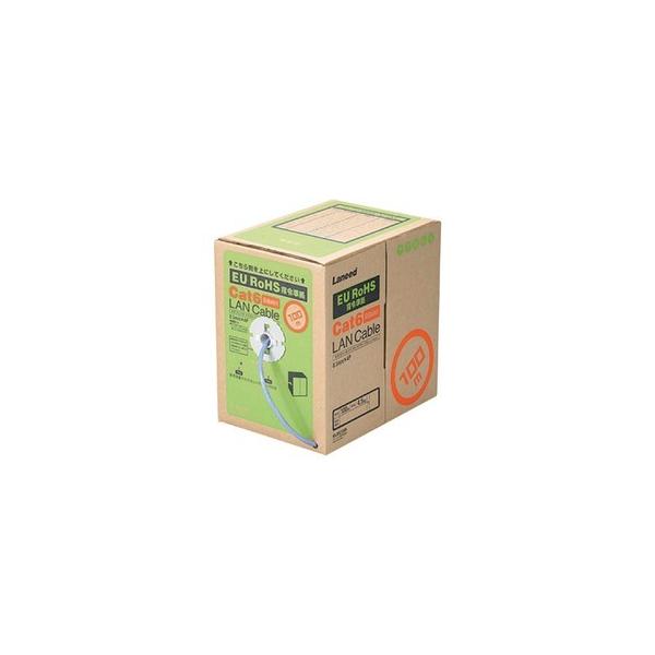 【商品名】 エレコム(ELECOM) LANケーブル LD-CT6BU100RS ブルー 100m 【ジャンル・特徴】 OA PC関連用品 PC接続用品 ＬＡＮ用品 事務用品 業務用 [ LD-CT6/BU100/RS ]