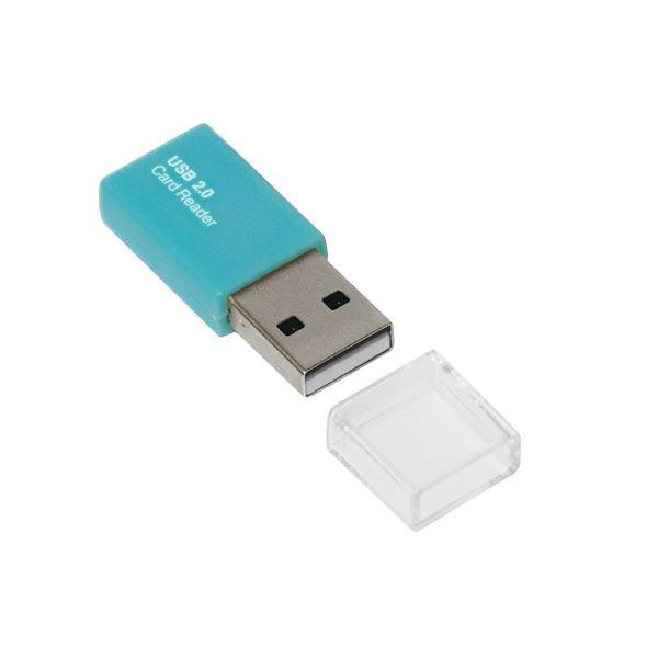 【商品名】 (まとめ) Digio2 USB2.0 microSD用 カードリーダーライター ブルー CRW-MSD78BL 【×2セット】 【ジャンル・特徴】 microSD専用、超コンパクトサイズのカードリーダー。 [ CRW-MSD7...