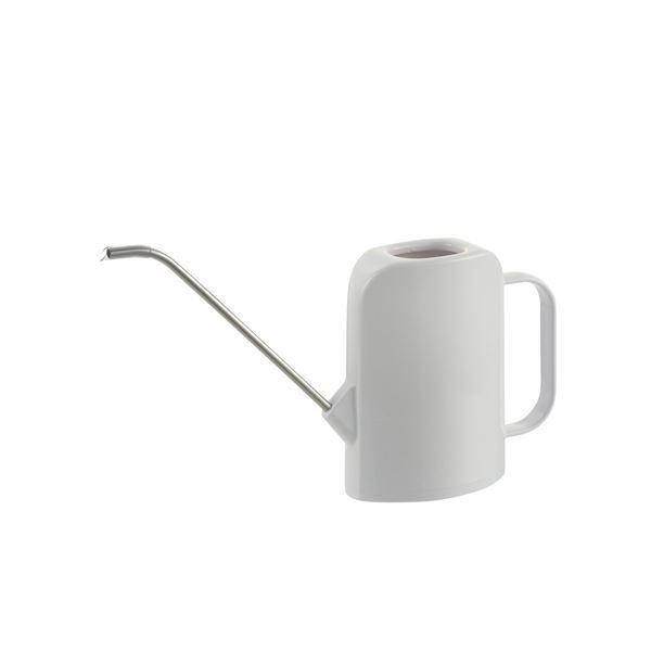 【商品名】 【3個セット】 リッチェル グレース レクタングルピッチャー 500ml ホワイト 1-70325 〔園芸 ガーデニング用品〕 【ジャンル・特徴】 じょうろ ピッチャー ジョウロ 観葉植物 ベランダ菜園 薄型