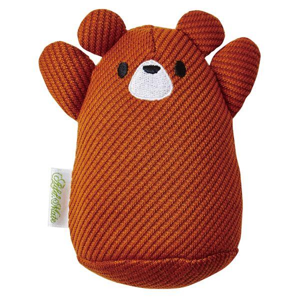 【商品名】 （まとめ） フワフワニットアニマル くま （ペット用品・犬用） 【×3セット】 【ジャンル・特徴】 柔らかい肌触りのニット生地の可愛いアニマル玩具