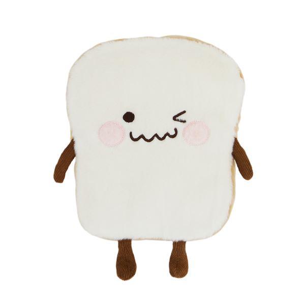 【商品名】 ペットプロ ぶんぶんはむはむ トースト （ペット用品・犬用） 【ジャンル・特徴】 ふわもち触感のかわいいパンシリーズのおもちゃ