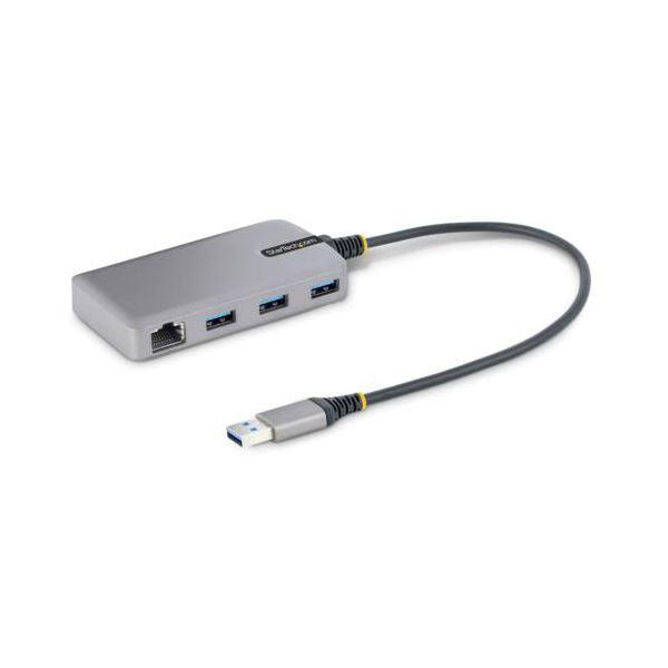 【商品名】 StarTech.com USBハブ USB-A×3 30cm スペースグレー 5G3AGBB-USB-A-HUB 1個
