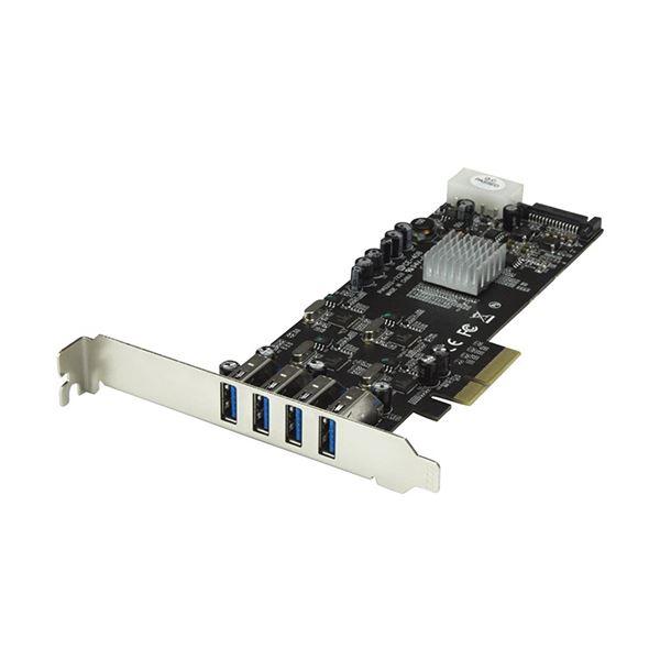 【商品名】 StarTech.com SuperSpeed USB 3.0 4ポート増設PCI Express／ PCIex4PEXUSB3S44V 1個