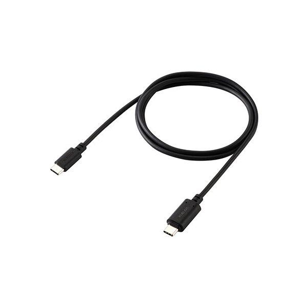 【商品名】 エレコム ピタッとマグネットケーブル USB Type-C TM - USB Type-C 60W 1m ブラック MPA-CCMA10BK 【ジャンル・特徴】 ピタッとマグネットケーブル  TM - USB Type-C 60...