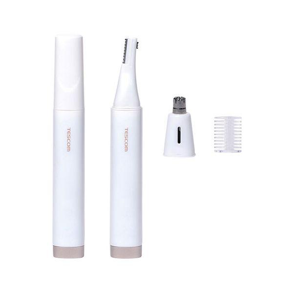 【商品名】 テスコム フェイスシェーバー ホワイト 眉・鼻・顔のうぶ毛をこれ1本でケア ミニマルデザイン TT321A-W 【ジャンル・特徴】 フェイスシェーバー ホワイト [ TT321A-W ]