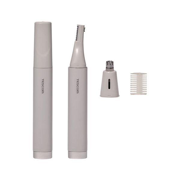 【商品名】 テスコム フェイスシェーバー グレージュ 眉・鼻・顔のうぶ毛をこれ1本でケア ミニマルデザイン TT321A-C 【ジャンル・特徴】 フェイスシェーバー グレージュ [ TT321A-C ]