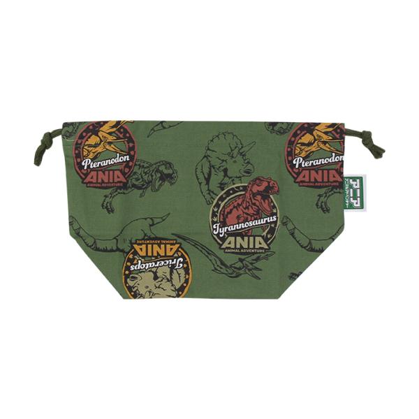 お弁当箱やおしぼり、カトラリーセットなどランチグッズ入れに最適です◎マチ付きなので安定して持ち運びできます♪【仕様】サイズ：約W145×H170×D120mm材質：綿100％日本製グッズ　ランチグッズ　弁当　遠足　運動会　行事　ピクニック　...