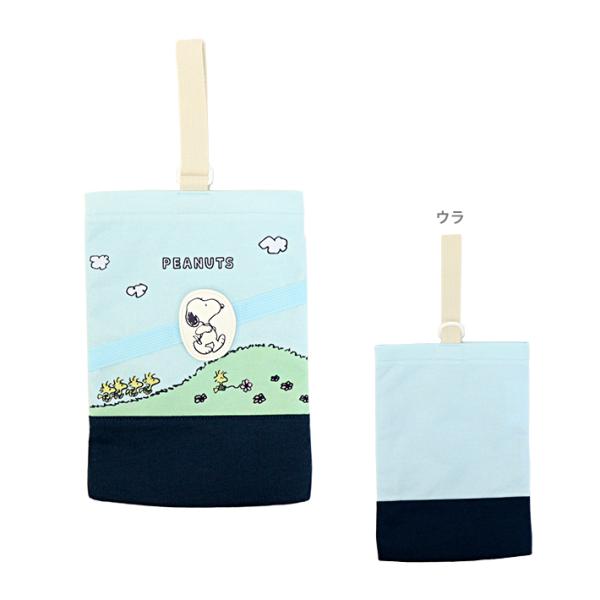 大きなワッペンが動くかわいいシューズバッグ！上履きや靴をすぐに出し入れできて便利♪内側には便利なネームタグ付き◎【仕様】本体サイズ：約W210×H290mm(持ち手を含めず)材質：ポリエステルネームタグ付き靴入れ　シューズバッグ　上履き　靴...